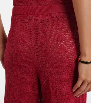 Loulou De Saison Knitted Wide-leg Pants