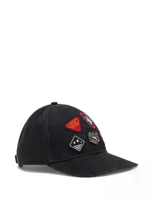 DIESEL® Embroidered Baseball Cap - Black