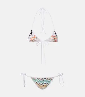 Missoni Wave Knit Two-piece Bikini
