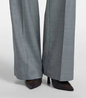 Magda Butrym Wool Straight Leg Trousers