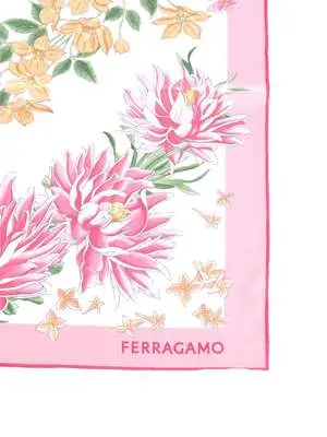 FERRAGAMO Spring Print Scarf - Multicolor