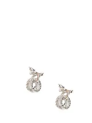 FERRAGAMO Gancini Crystal Earrings