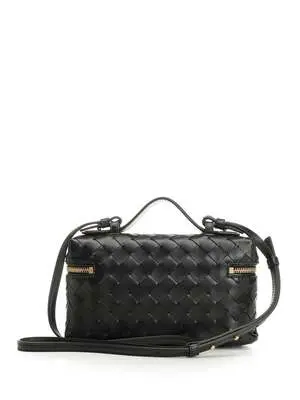 Bottega Veneta Bang Bang" Leather Beauty Case - Brown