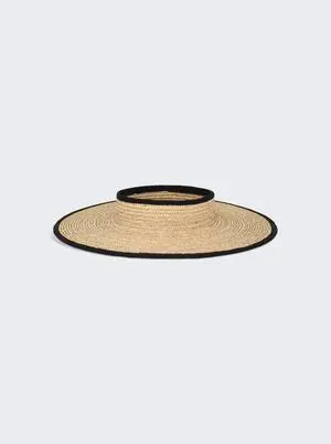GIGI BURRIS MILLINERY Ines Visor - Natural