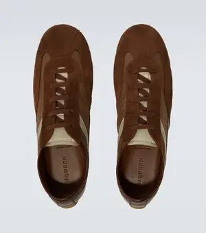 Alexander McQueen Suede Trimmed Sneakers