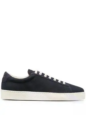ZESPA Leather Lace-up Trainers - Blue