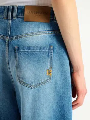 Balmain Barrel-leg Jeans
