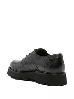 JOHN HARRISON Pebbled-effect Derby Shoes