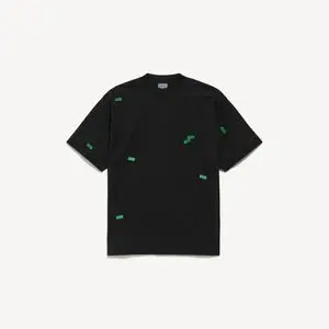 Balenciaga 520 Stickers Medium Fit T-shirt - Black