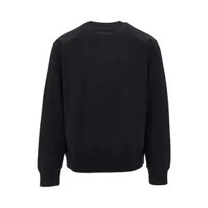 MAISON MARGIELA Cotton French Terry Sweatshirt With Spray Print Logo