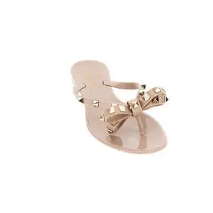 Valentino Garavani Rockstud Rubber Thong Slides