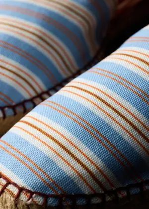 Paul Smith Blue And Red 'mix Up Stripe' Espadrilles