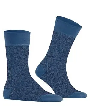 Falke Sensitive Tortoise Patterned Crew Socks