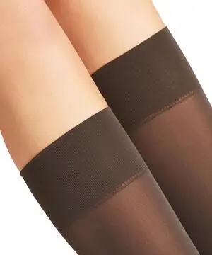 Falke Pure Matt 50 Denier Knee-high Stockings