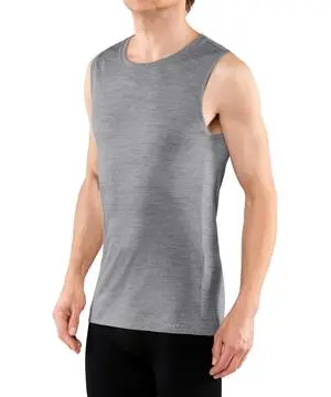 Falke Singlet Silk-wool - Grey