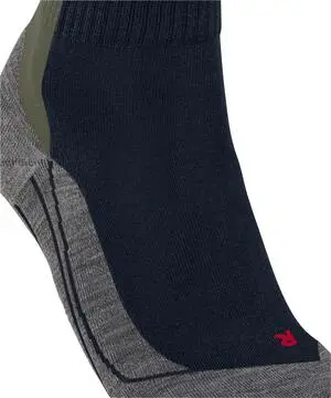 Falke Tk5 Wander Cool Short Trekking Socks - Blue
