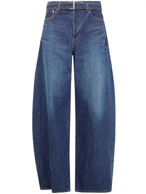 Sacai Denim Pants - Blue