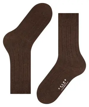 Falke Lhasa Rib Knee High Socks - Brown
