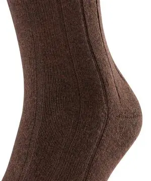 Falke Lhasa Rib Knee High Socks - Brown
