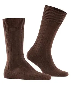 Falke Lhasa Rib Knee High Socks - Brown