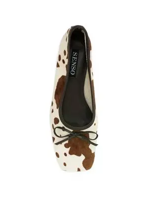 Senso Becca Vi Cow Print Ballet Flats