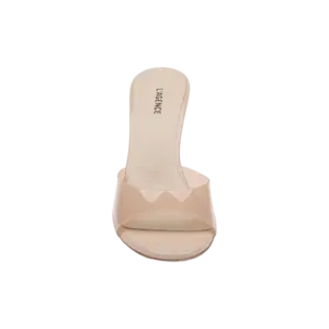 L'AGENCE Avery Open-toe Stiletto Mule - Nude