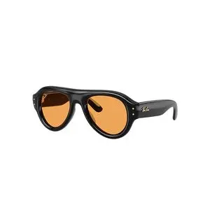 Ray-ban Aviator Puffer Sunglasses - Black