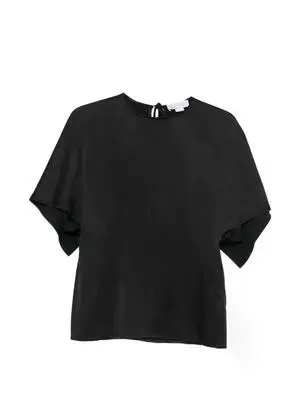Stella McCartney Cape Sleeve Tie Fastening Top