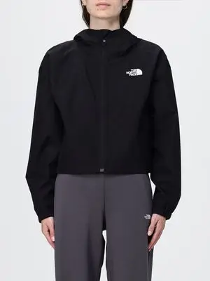 The North Face Synthetic Fibre Windbreaker Jacket - Black