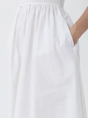 Tommy Hilfiger Ribbed Knit And Cotton Dress
