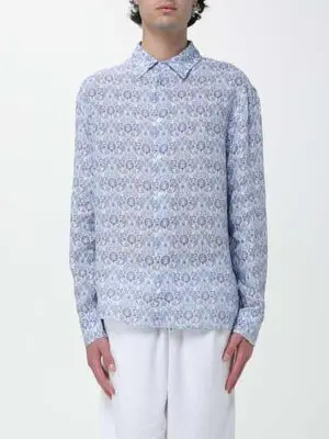 PENINSULA SWIMWEAR Shirt Men Gnawed Blue