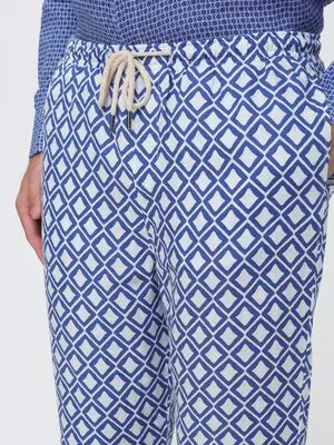 PENINSULA SWIMWEAR Diamond Print Trousers - Blue