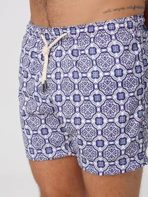 PENINSULA SWIMWEAR Swimsuit With Geometric Print - Indigo