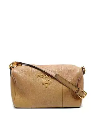 Prada Vitello Logo Shoulder Bag