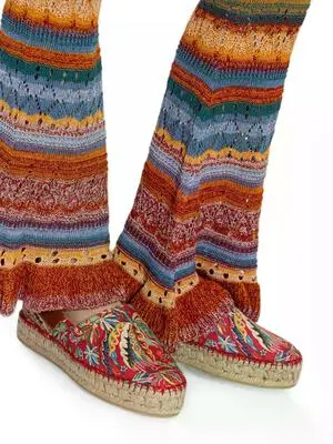 Etro Paisley Print Espadrilles