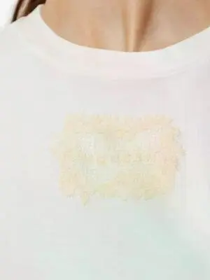 Alexander McQueen Cotton Jersey Logo Patch T-shirt