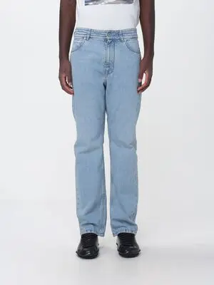 JIL SANDER Straight Leg Jeans - Gnawed Blue