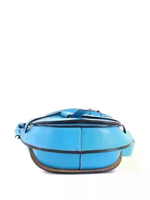 Loewe Gate Leather Mini Belt Bag - Blue