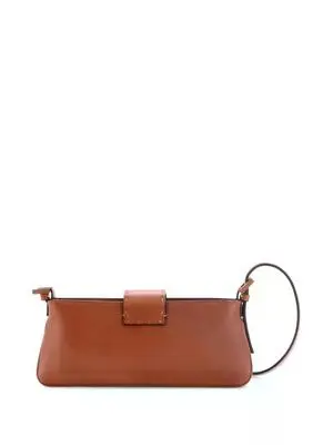 Fendi Baby B. Leather Mini Shoulder Bag - Brown