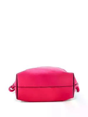 Loewe Flamenco Knot Leather Small Shoulder Bag - Pink