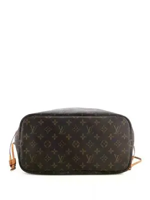 LOUIS VUITTON Monogram Canvas Mm Tote Bag - Brown