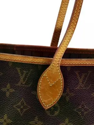 LOUIS VUITTON Monogram Canvas Mm Tote Bag - Brown