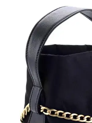 Prada Re-nylon And Nappa Leather Mini Bucket Bag