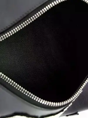 Celine Cylinder Leather Shoulder Bag With Applique