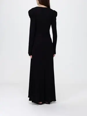 Isabel Marant Étoile Long Sleeve V-neck Maxi Dress