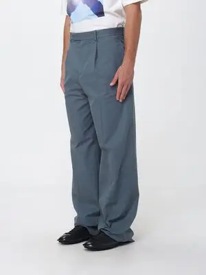 JIL SANDER Wide Leg Cotton Drill Trousers