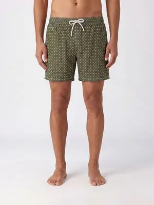 MC2 SAINT BARTH MC2 Saint Barth Swim Shorts With Multicolor Print Military