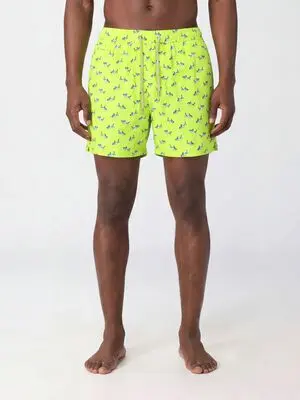 MC2 SAINT BARTH Printed Swim Trunks - Yellow