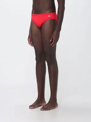 Emporio Armani Swim Briefs - Red
