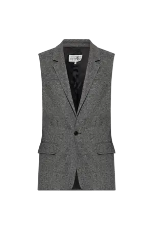 MAISON MARGIELA Single-vent Vest - Grey